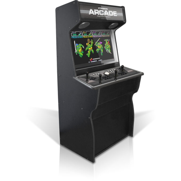 Upright Xtension 4 Player Arcade Machine – Rec Room Masters