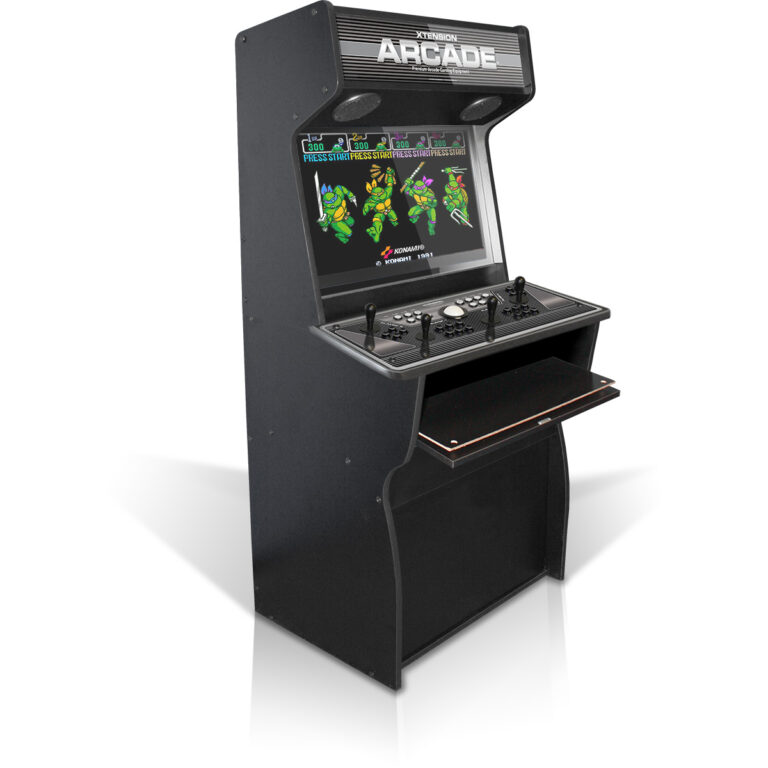 Upright Xtension 4 Player Arcade Machine – Rec Room Masters